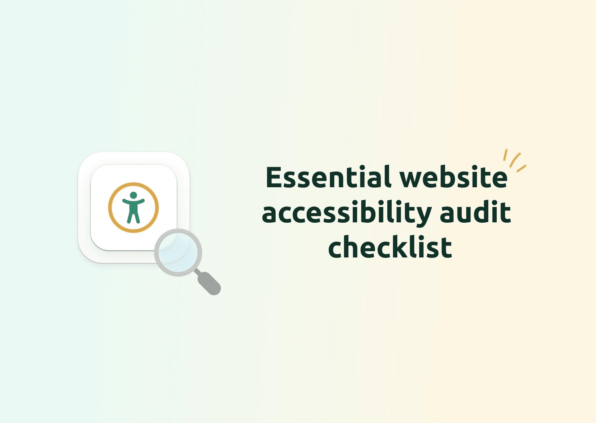 Website Accessibility Audit Checklist Guide - Codi.pro