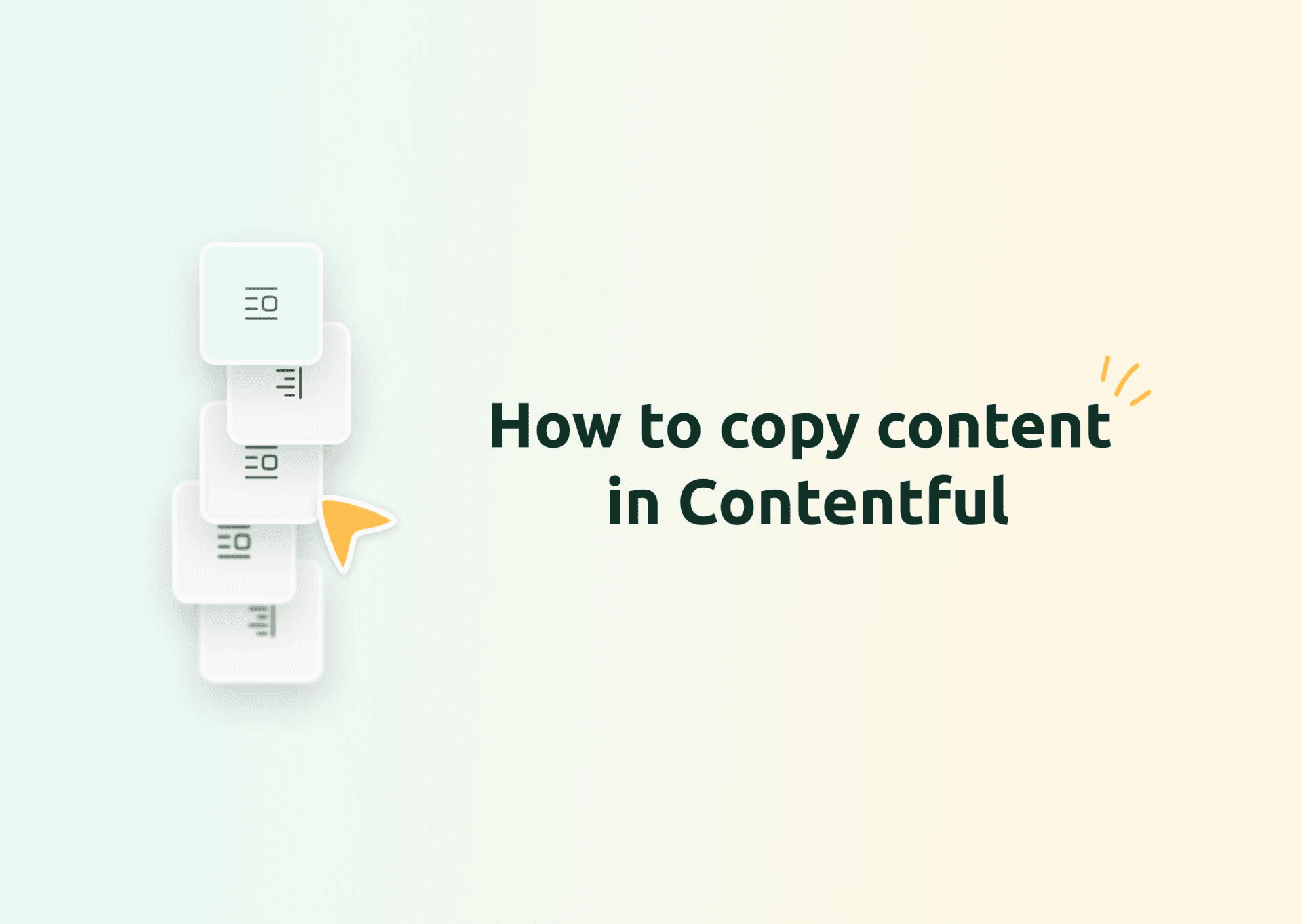Efficiently Copy Content in Contentful Environments - Codi.pro